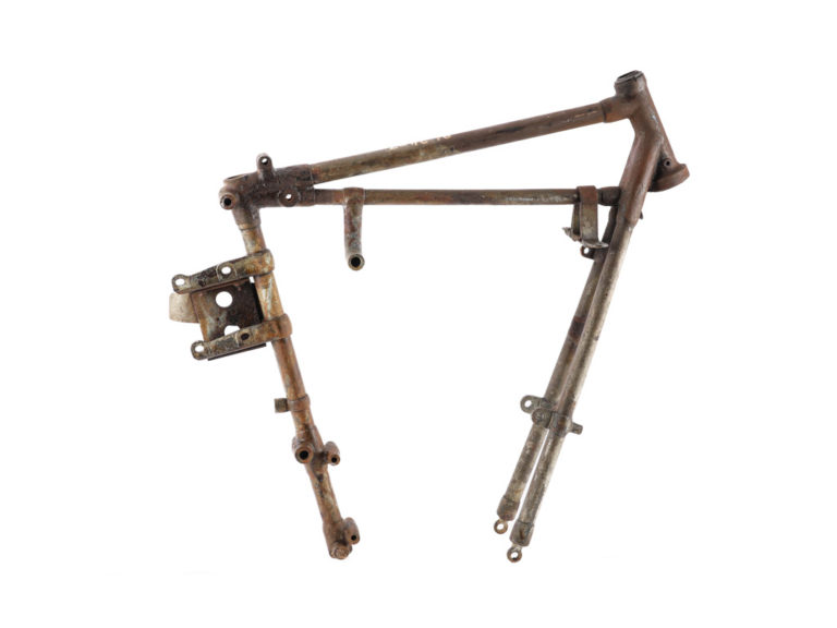 Triumph Front Frame - Britcycle Parts Company Triumph Front Frame - Britcycle Parts Company
